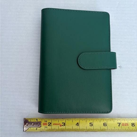 Accessories | Unbranded Faux Green Leather Agenda | Poshmark